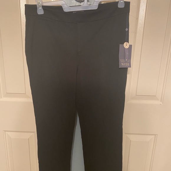 NYDJ | Pants & Jumpsuits | Nydj Black Straight Leg Pant Size Nwt Lift ...